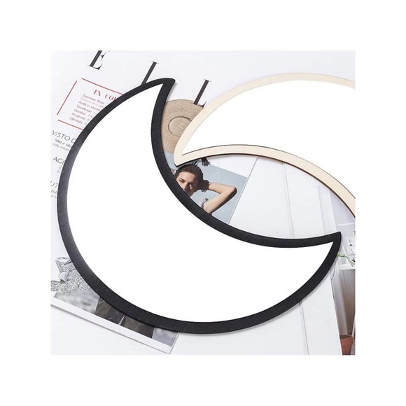 WILA | Accents | 5 Piece Set Moon Shaped Mirror Boho Home Decor | Poshmark